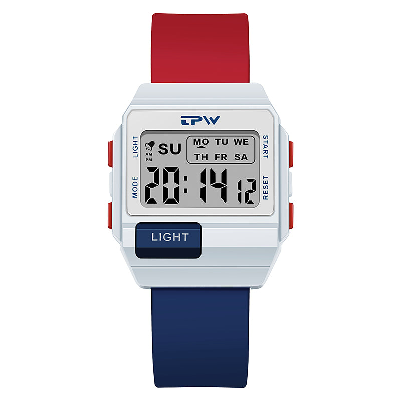 TPW K9056 Trendy Students Waterproof Digital Girls Watches Boys Sport ...